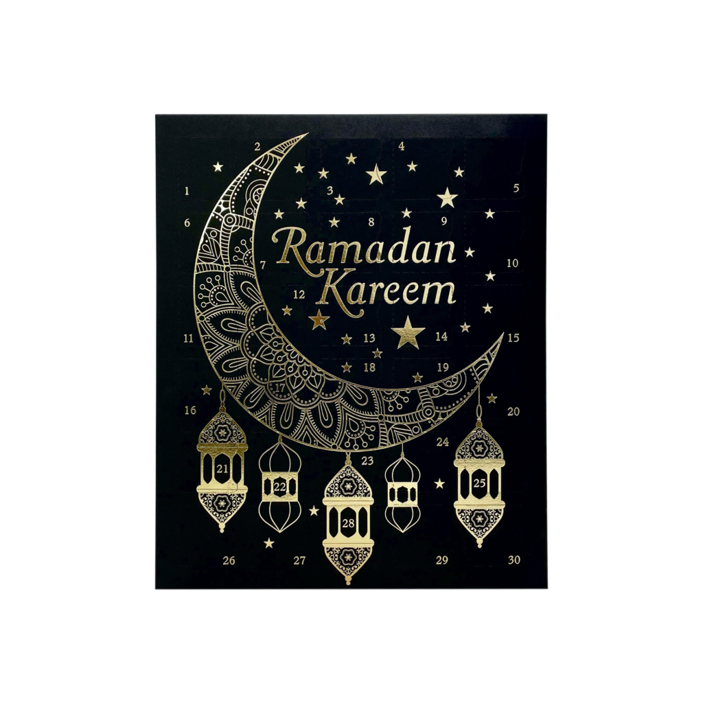 30 Day Self-fill Ramadan Calendar - Meridian Speciality Packaging