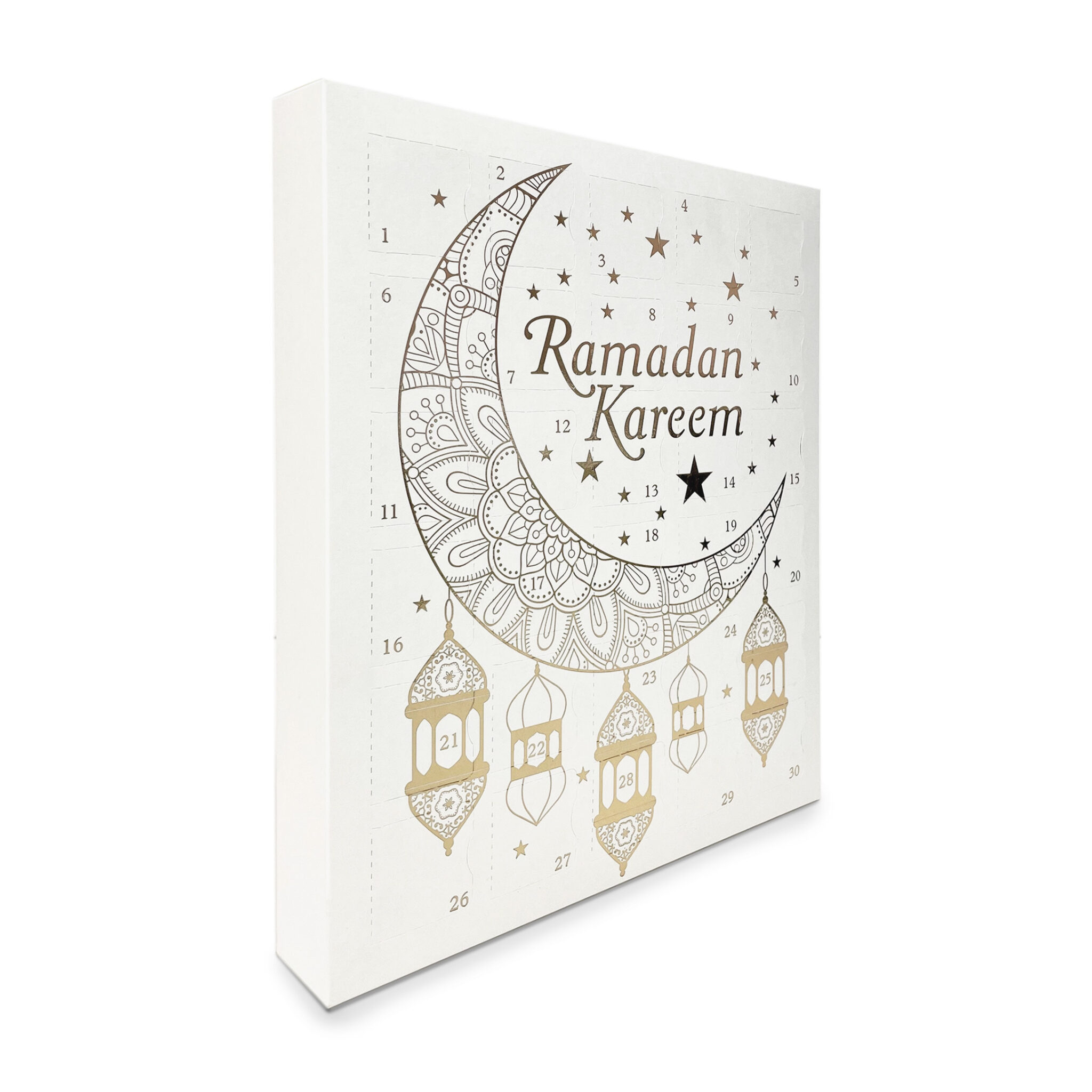 30 Day Self-fill Ramadan Calendar - Meridian Speciality Packaging