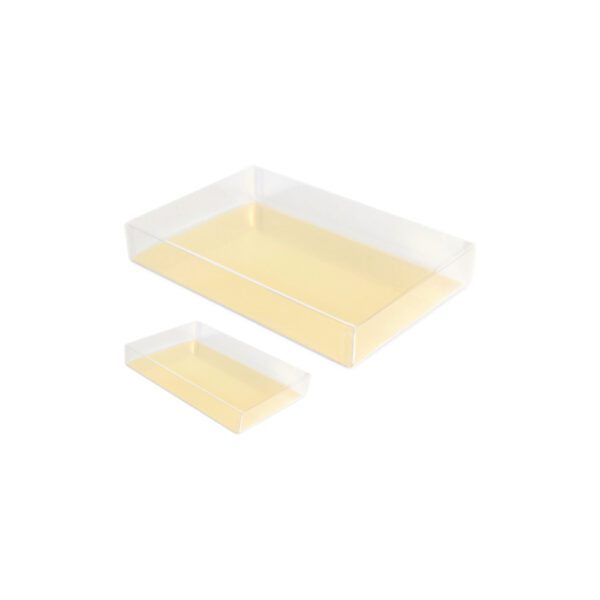 Transparent Rectangular & Square Bases & Lids - Meridian Speciality ...